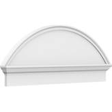 PCI Enterprises Half Round Smooth Architectural Grade PVC Combination ...