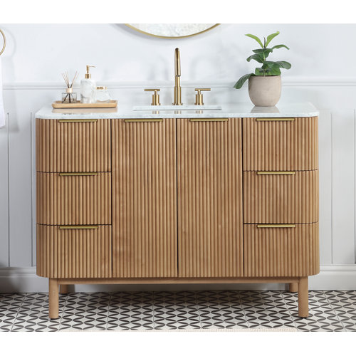 Modern 48 Inch Single Bathroom Vanities | AllModern