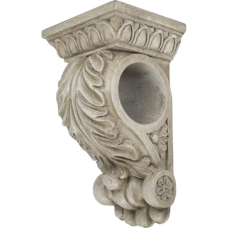 MERIVILLE Chatecu Drapery Sconce, Corbel Bracket, Drapery Scarf Swags ...