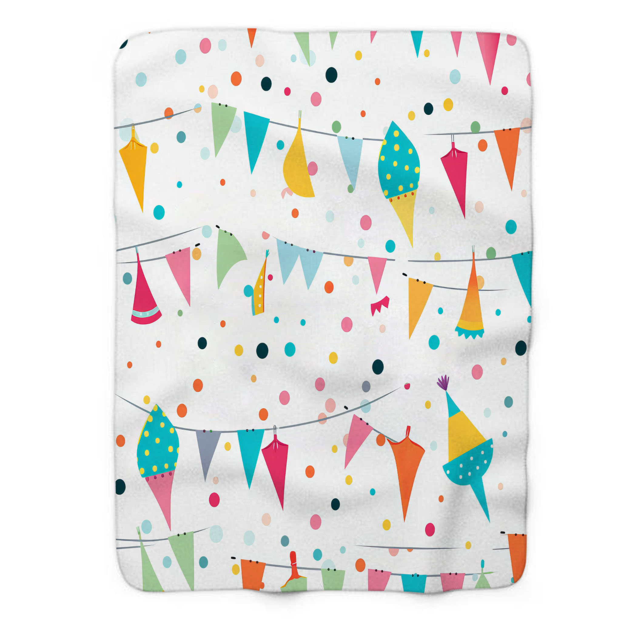 MentionedYou Party Flares - 1 Piece Premium Blanket | Wayfair