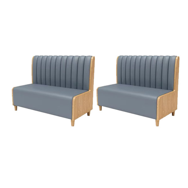 Canadian Linen Modern Elegant Casual Restaurant Cafe Bar Benches Faux ...