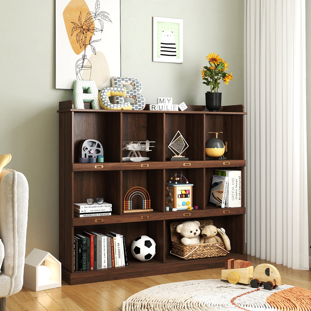 Ophelia & Co. 10-Shelf Bookcase - Wayfair Canada