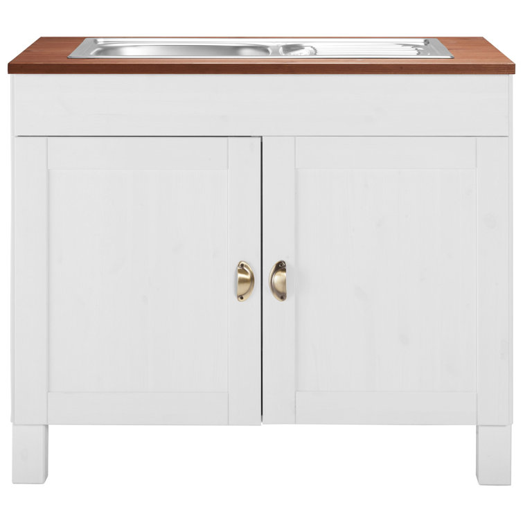 Brayden Studio Edgarton 100cm Free-Standing Vanity Unit Base | Wayfair ...