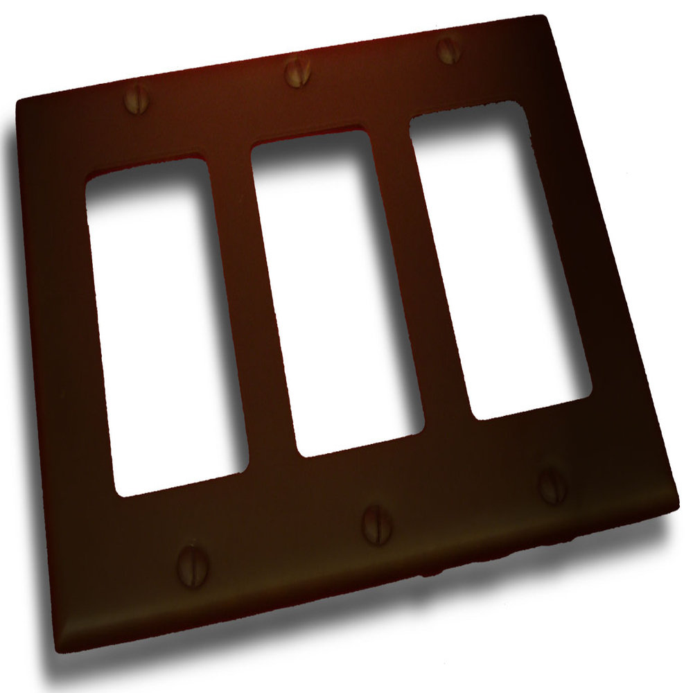 Residential Essentials 3-Gang Rocker Wall Plate | Wayfair