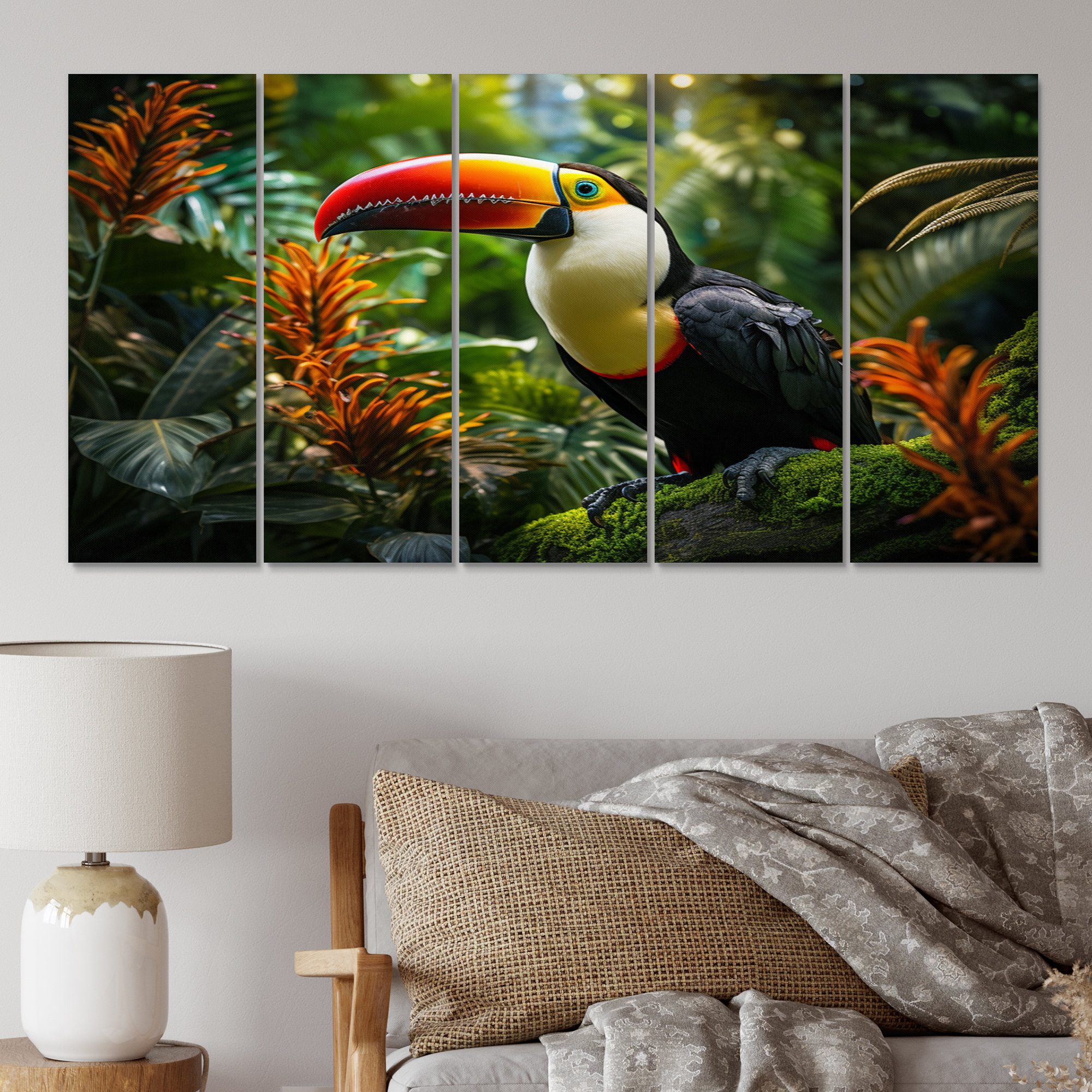 Bay Isle Home™ Toco Toucan South America Jungle Symphony II - Animals ...