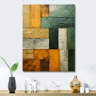 Bungalow Rose Cubism Geometric Plains III - Cubism Metal Wall Decor ...