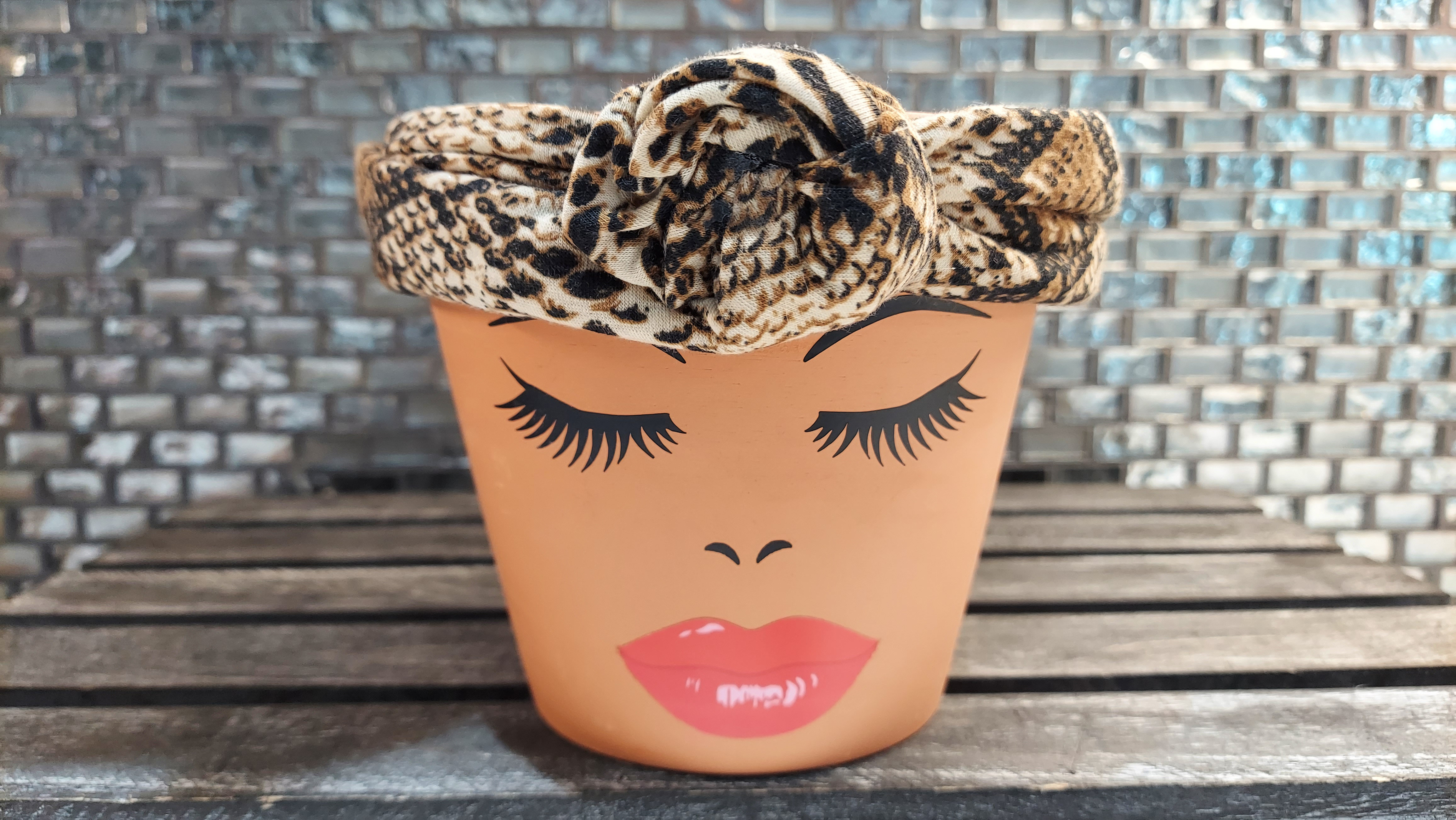 Sassy Soul Sister, Head Face Planter, Planter with Drainage, Planter ...
