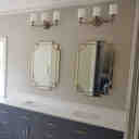 Wade Logan® Cullison 3-Light Dimmable Weathered Brass Vanity Light ...