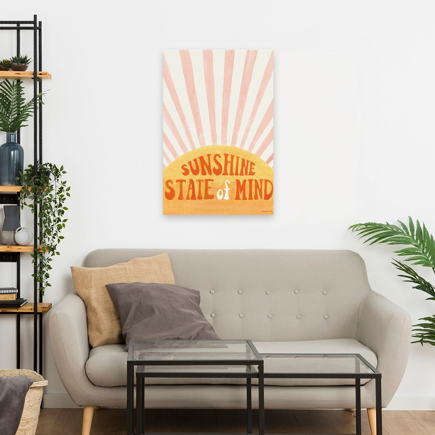 Dakota Fields 70S And Millennial Sunshine Mind Art | Wayfair