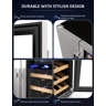 Yuan Home Low Noise 24 Inch Built In Wine And Beverage Fridge - 20 ...