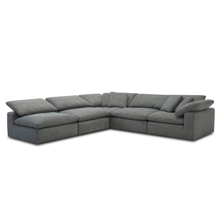 Hokku Designs Igoris 5 - Piece Upholstered Sectional | Wayfair