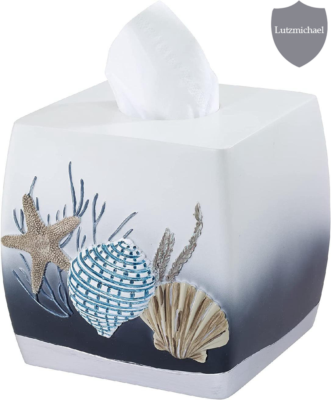 Avanti Linens Blue Lagoon Bath Tissue Box Cover & Reviews | Wayfair