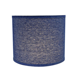 Aspen Creative Corporation 10" H Denim Fabric Drum Lamp Shade ( Spider ...