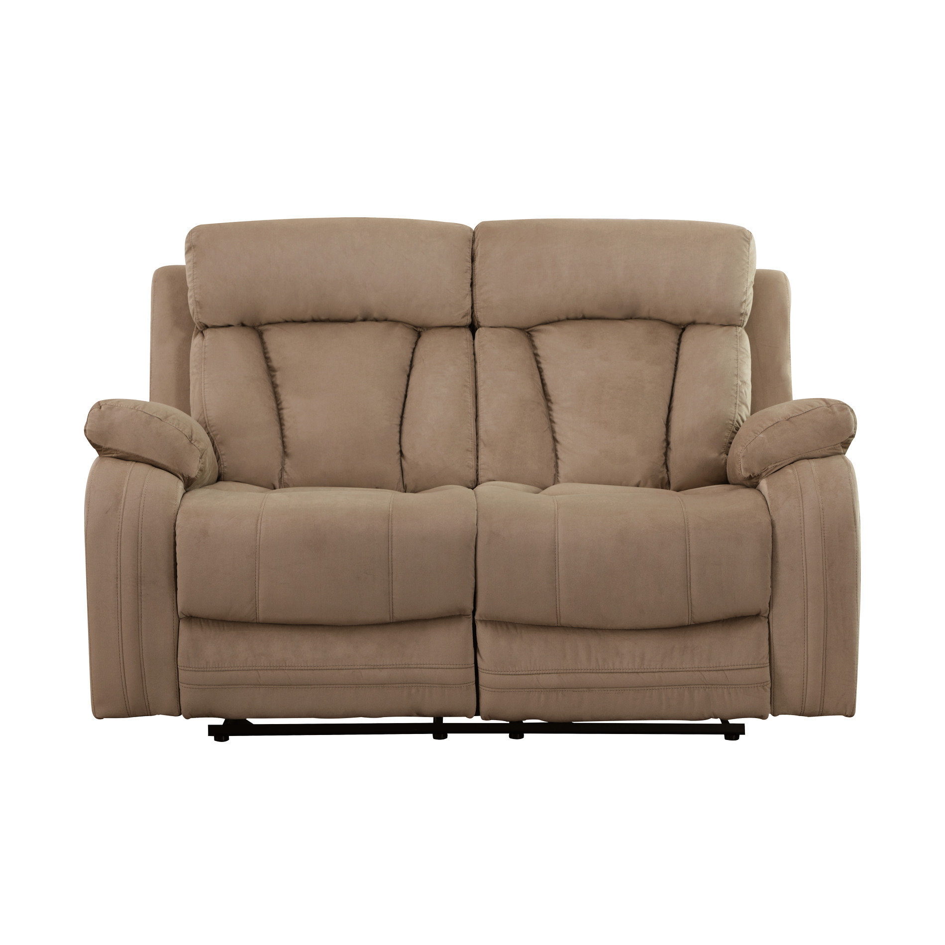 Ebern Designs Microfiber With 8 Sinuous Spring Construction - Beige ...