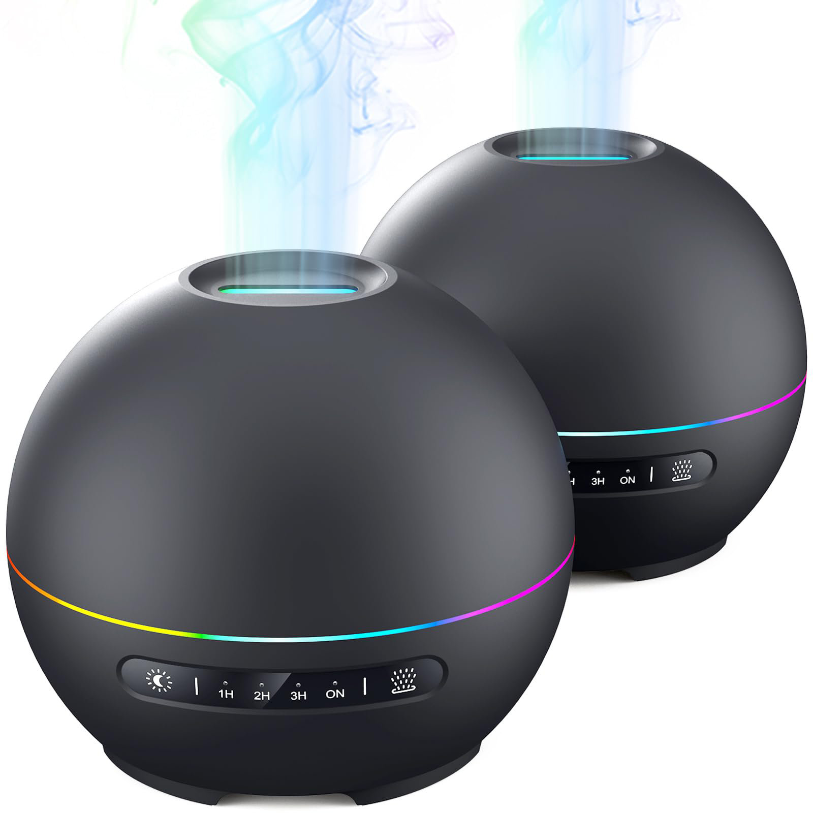 Wrought Studio™ 2 Pack Essential Oil Diffusers For Home - 200Ml ...