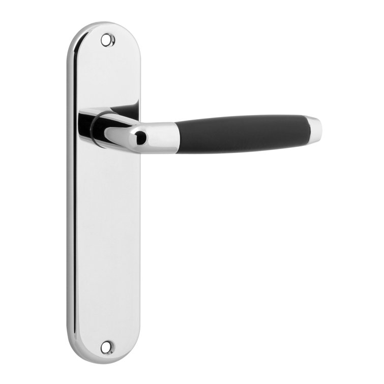 Urfic Cambridge Lever Latch Door Handle, Dual Tone | Wayfair.co.uk