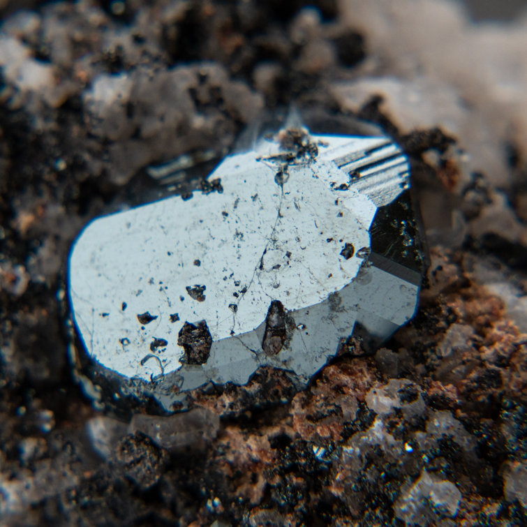 Astro Gallery of Gems Hematite with Calcite from Tsumeb Mine, Otavi ...