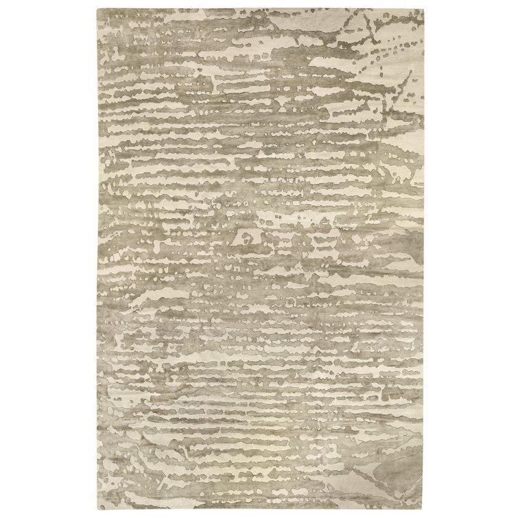 Tufenkian Streets Of Paris Abstract Area Rug in Beige/Ivory by ...