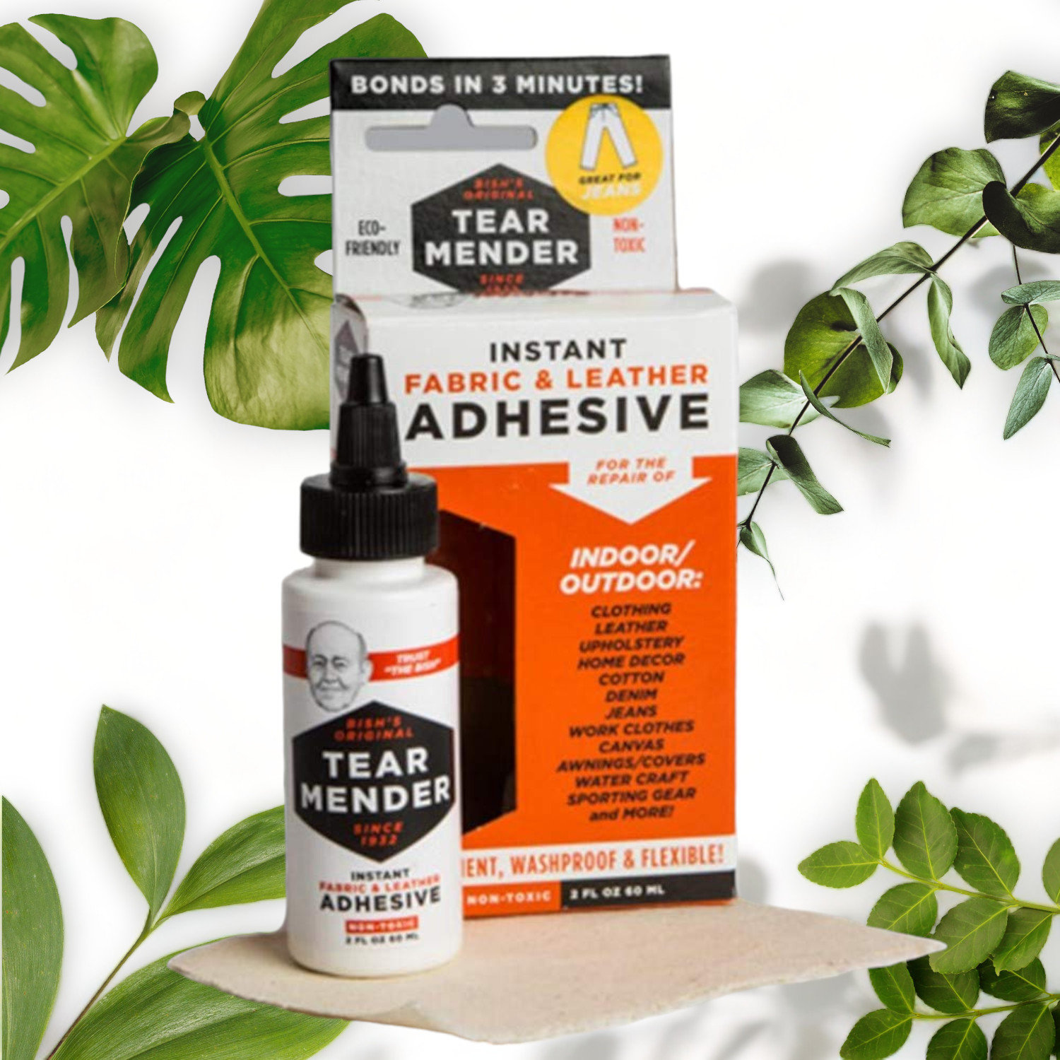 Pacific Funds Fabric Repair Kit with Denim Patches 2 oz | Wayfair