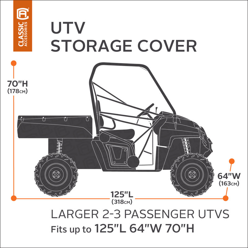 Classic Accessories Elastic UTV Cover By Classic Accessories | Wayfair