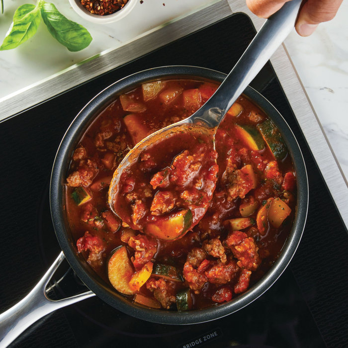 Circulon Tools Stainless Steel Kitchen / Cooking Tools With Crock Set ...