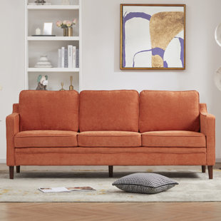 Orange Sofas You'll Love | Wayfair