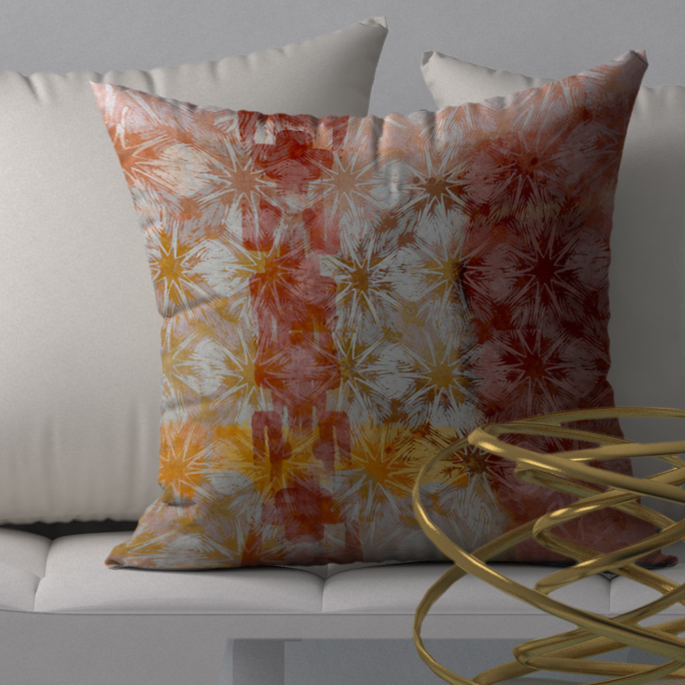 LeRoi Products Prime Impressive Decorative Square Pillow Cover & Insert ...