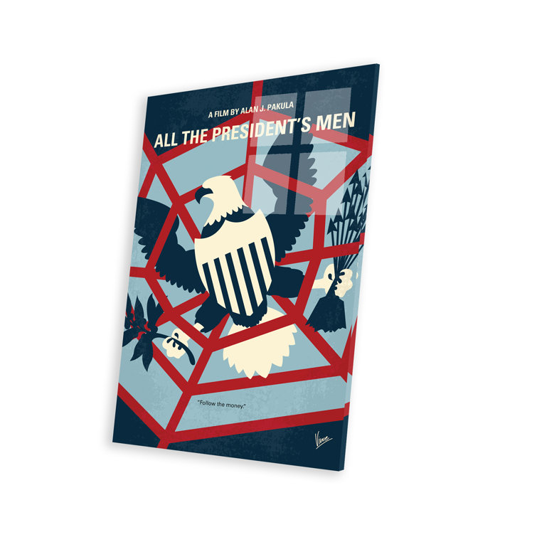iCanvas All the President's Men Minimal Movie Poster by Chungkong - No ...