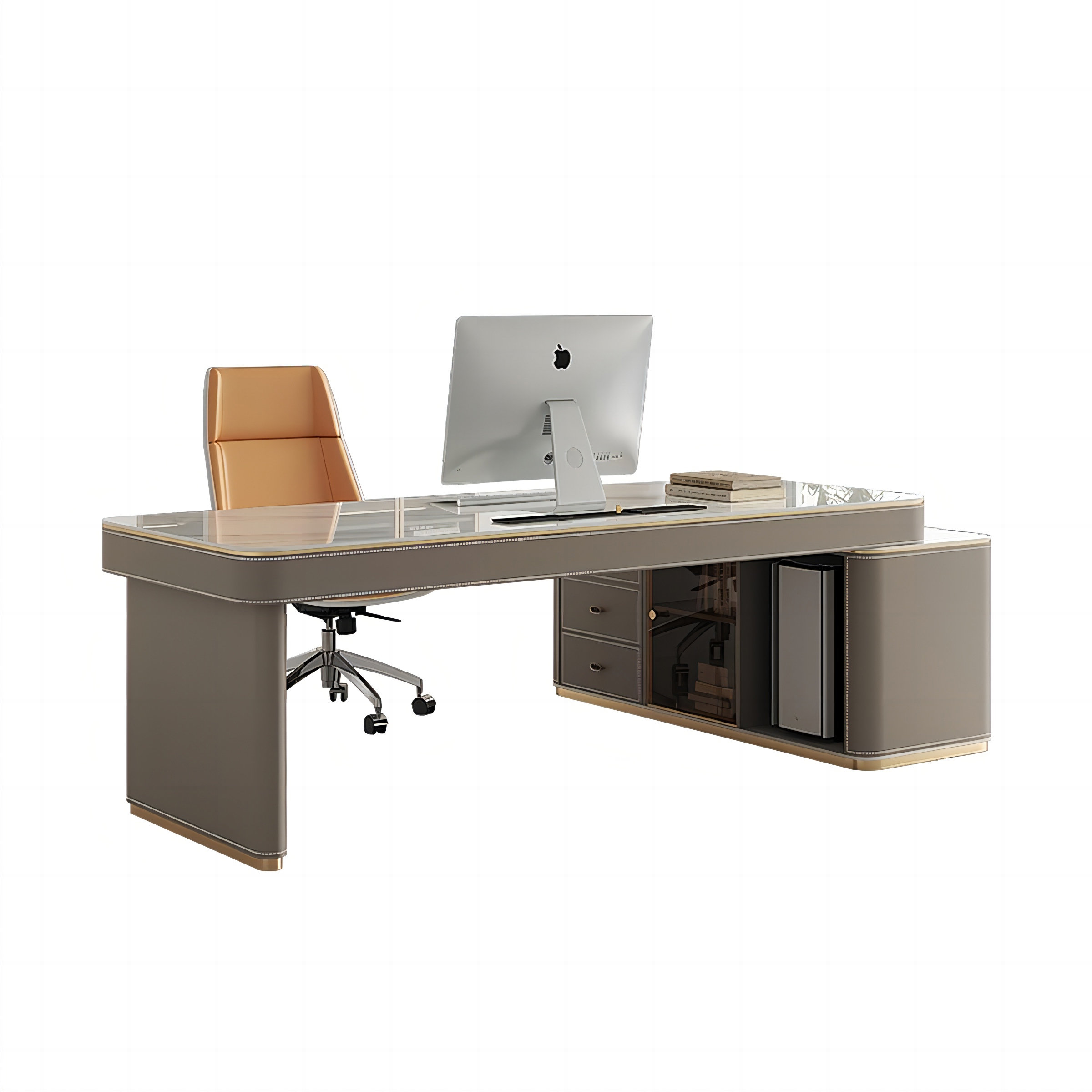 Recon Furniture TB5034727574894RF&Size&Style 2 L-Shaped Executive Desk ...