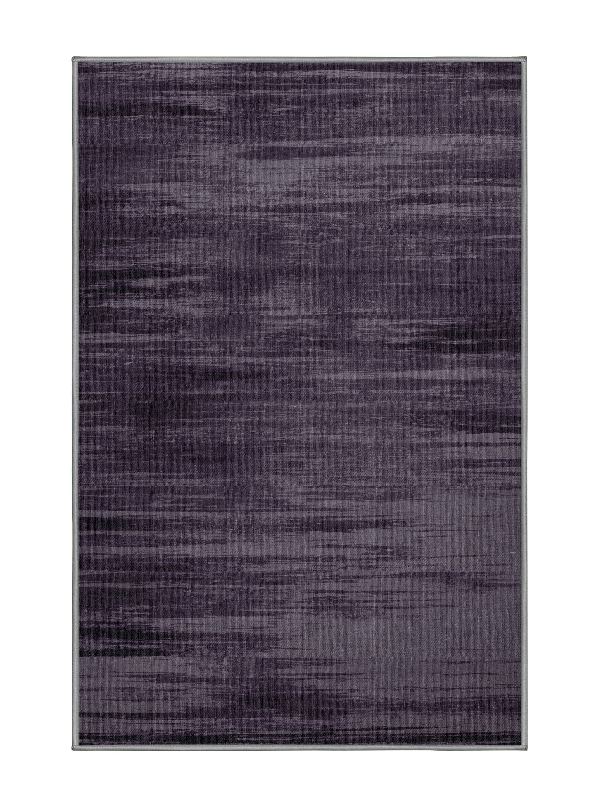 Hokku Designs Machine Washable Abstract Purple Area Rug | Wayfair