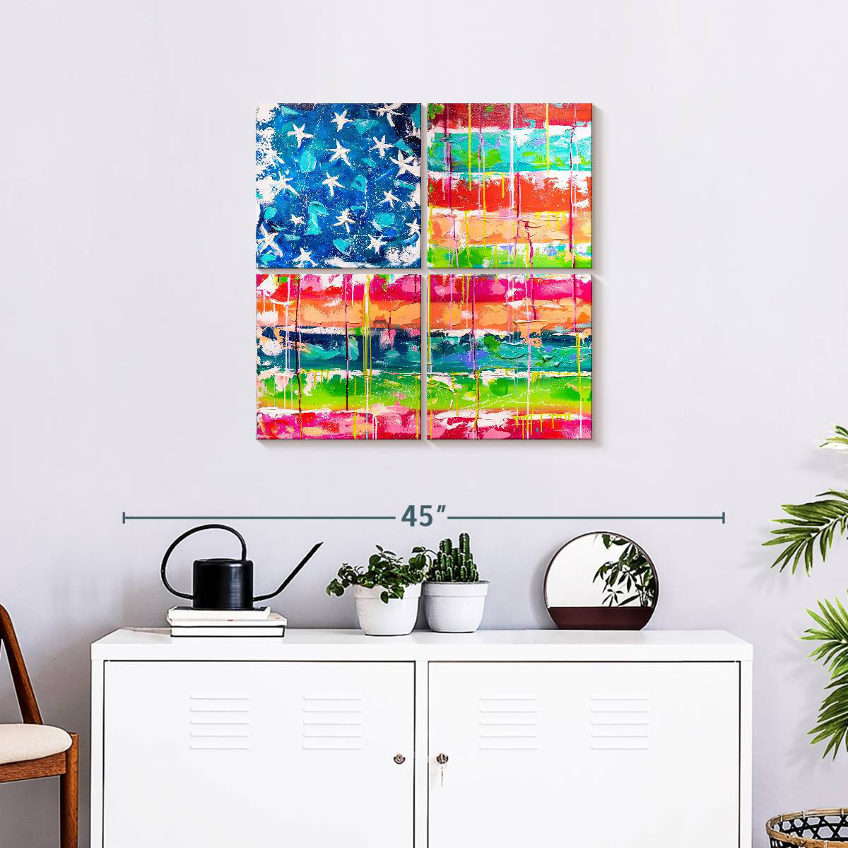 Ebern Designs Borges Color Me Country | Wayfair