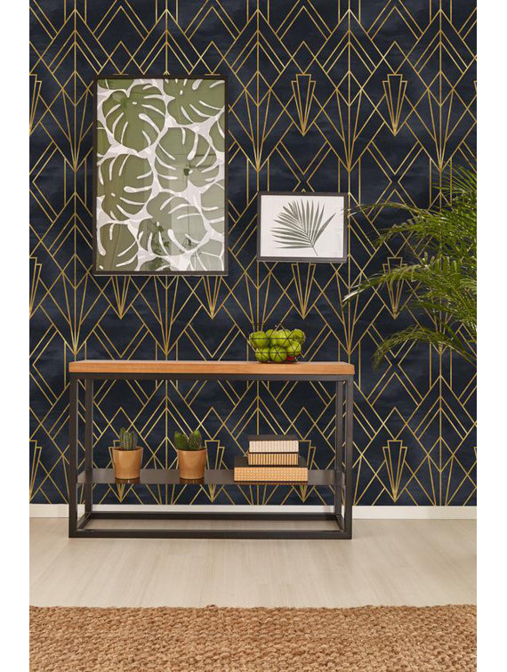 Mercer41 Crain Peel & Stick Geometric Roll | Wayfair