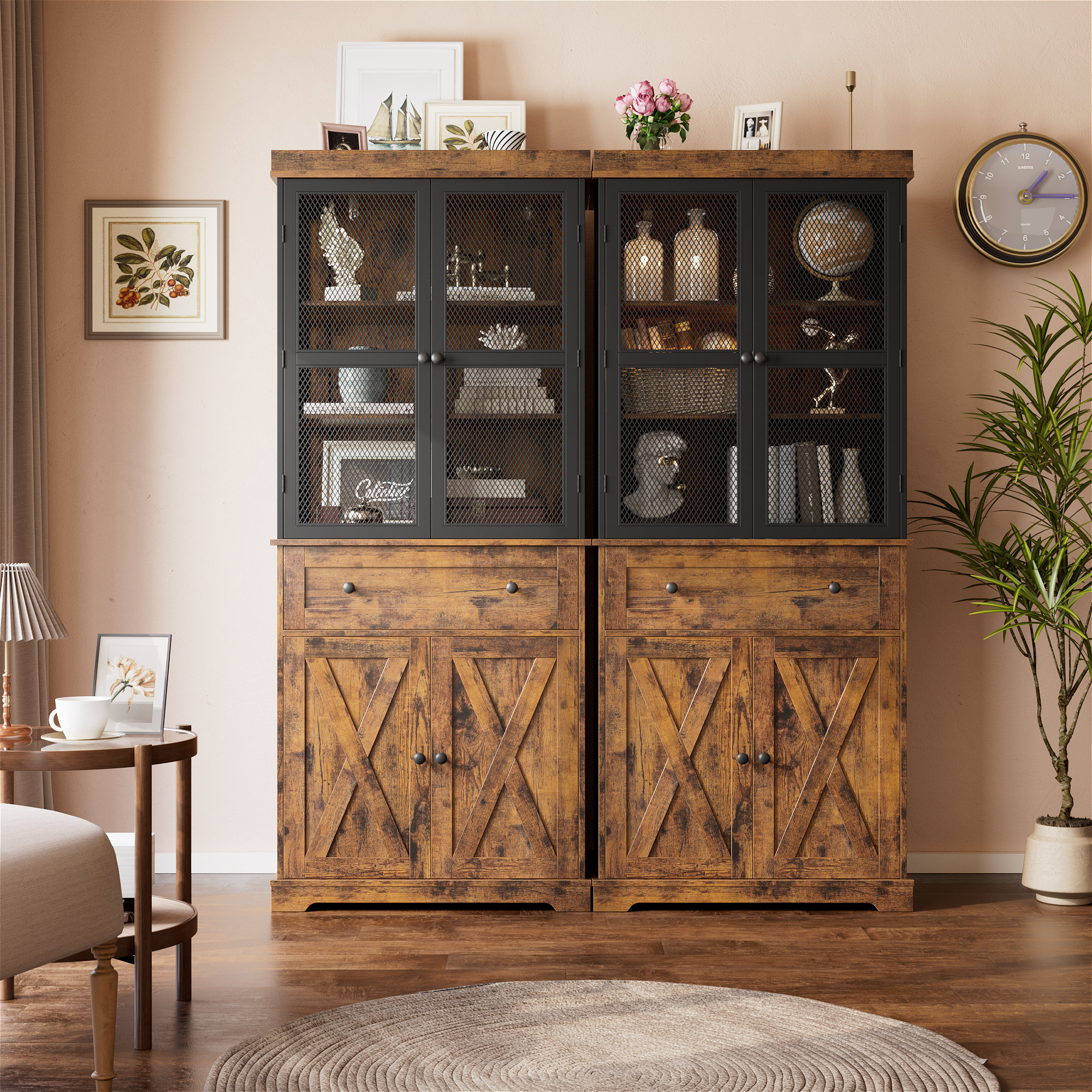 Trent Austin Design® Rathburn 70.9'' Kitchen Pantry & Reviews | Wayfair