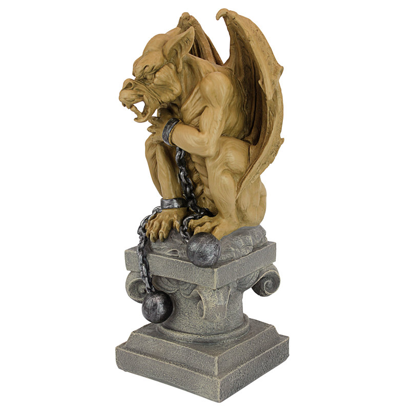 Design Toscano Ball-and-Chain Gothic Dungeon Gargoyle Statue & Reviews ...