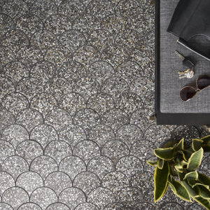 Fish Scale Floor Tiles & Wall Tiles You'll Love | Wayfair