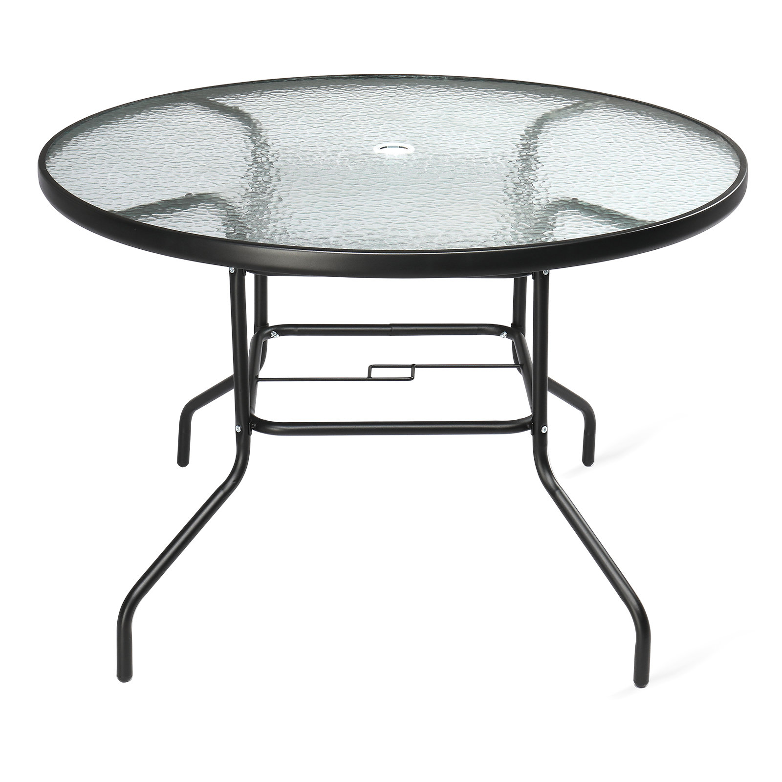 Ebern Designs 41.3In Round Outdoor Dining Table | Wayfair