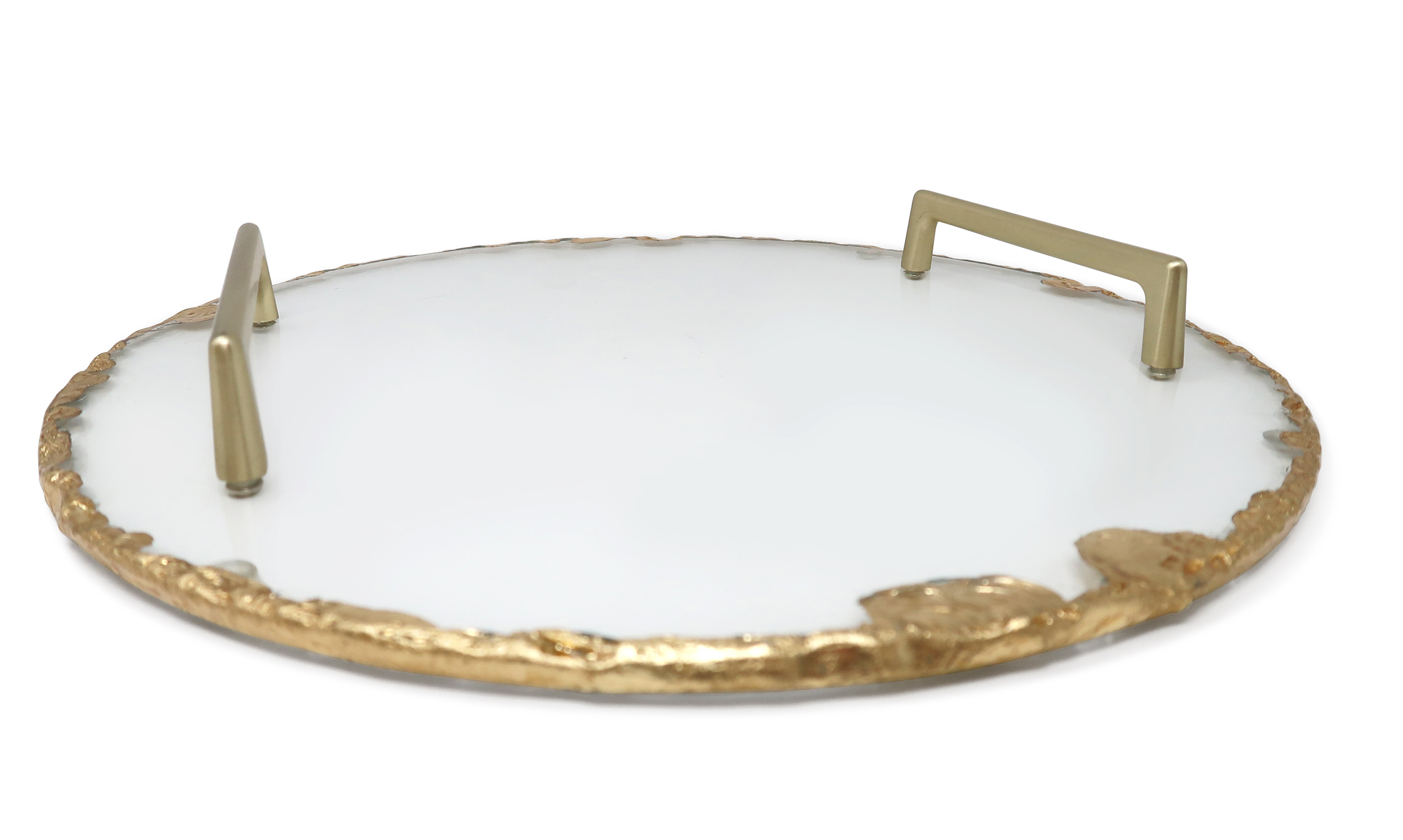Everly Quinn Fetter Glass Tray & Reviews | Wayfair