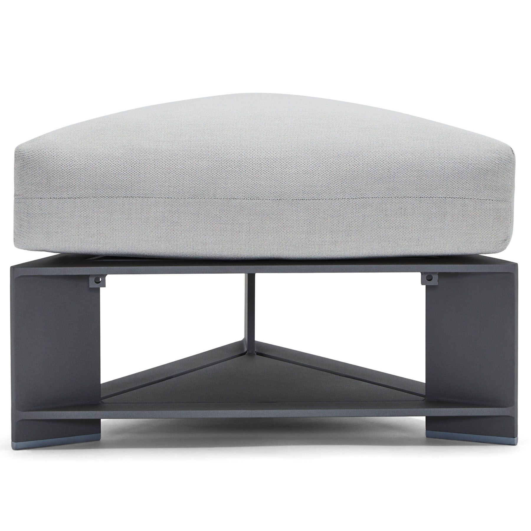 Woodard Triangle Ottoman | Perigold