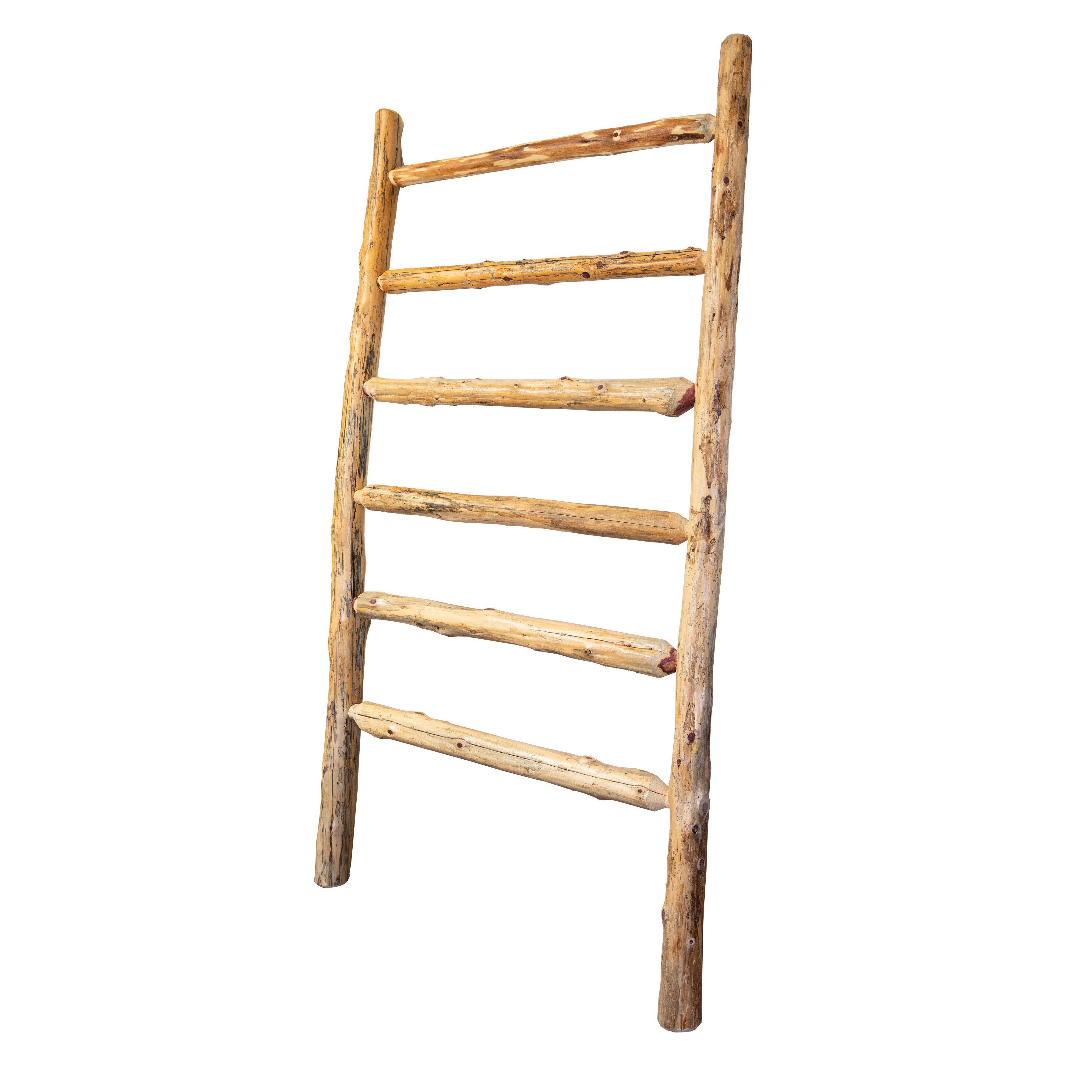 Loon Peak Ozark Mountain Red Cedar 6 Tier Ladder Quilt Rack - Wayfair ...