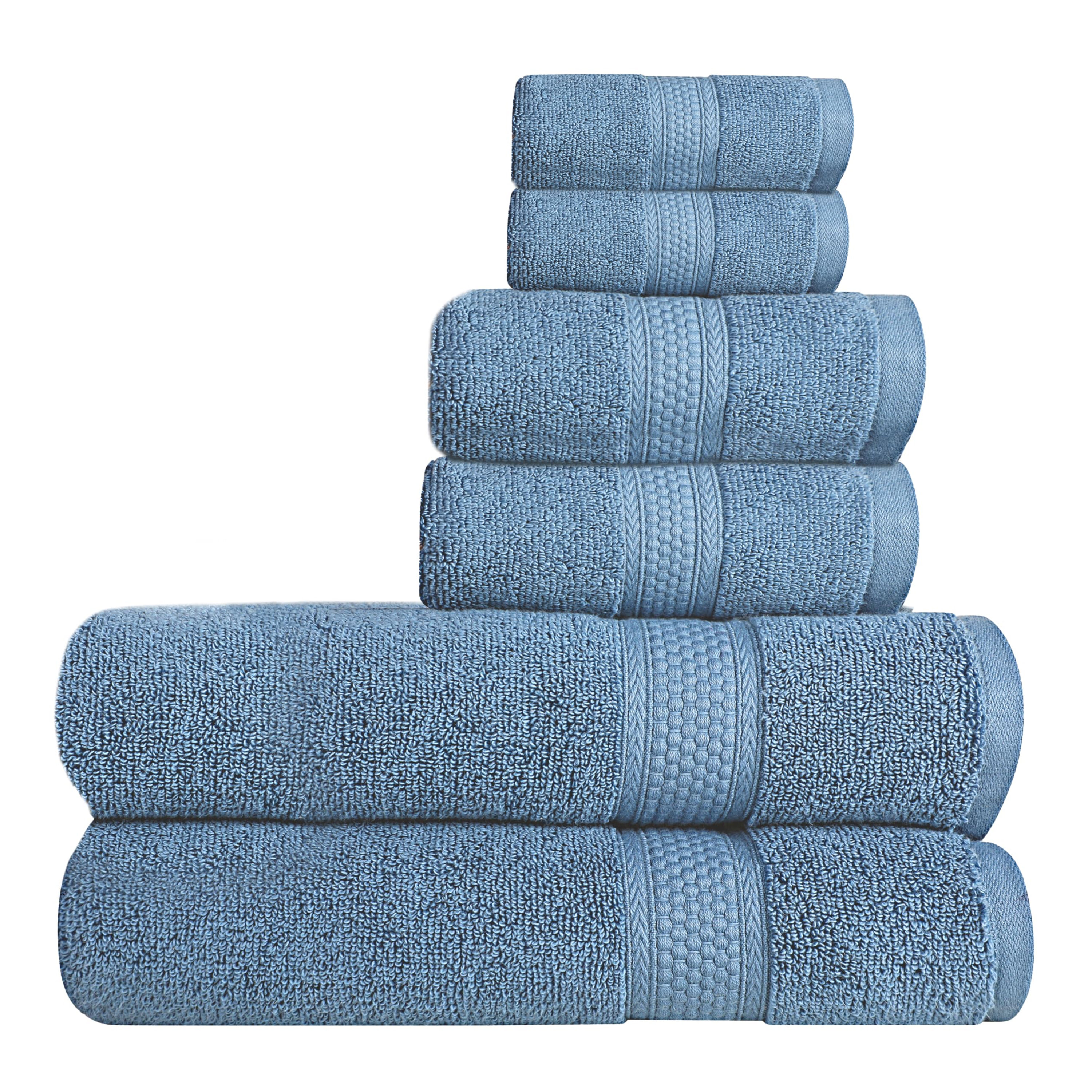 Eider & Ivory™ Shaikh - A1HC Premium Multi-Size Bath Towel Set Ultra ...