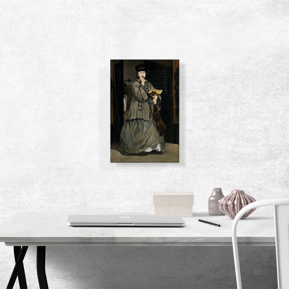 ARTCANVAS Street Singer by Edouard Manet - Wrapped Canvas Painting ...
