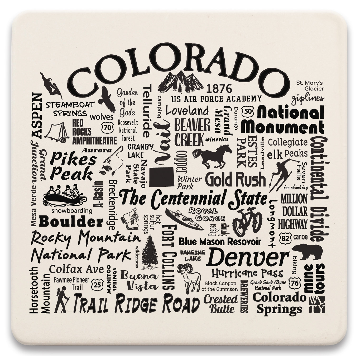 Red Barrel Studio® Colorado Coaster | Wayfair