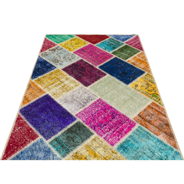 Latitude Vive Square Fitchett Hand Knotted Area Rug | Wayfair.co.uk