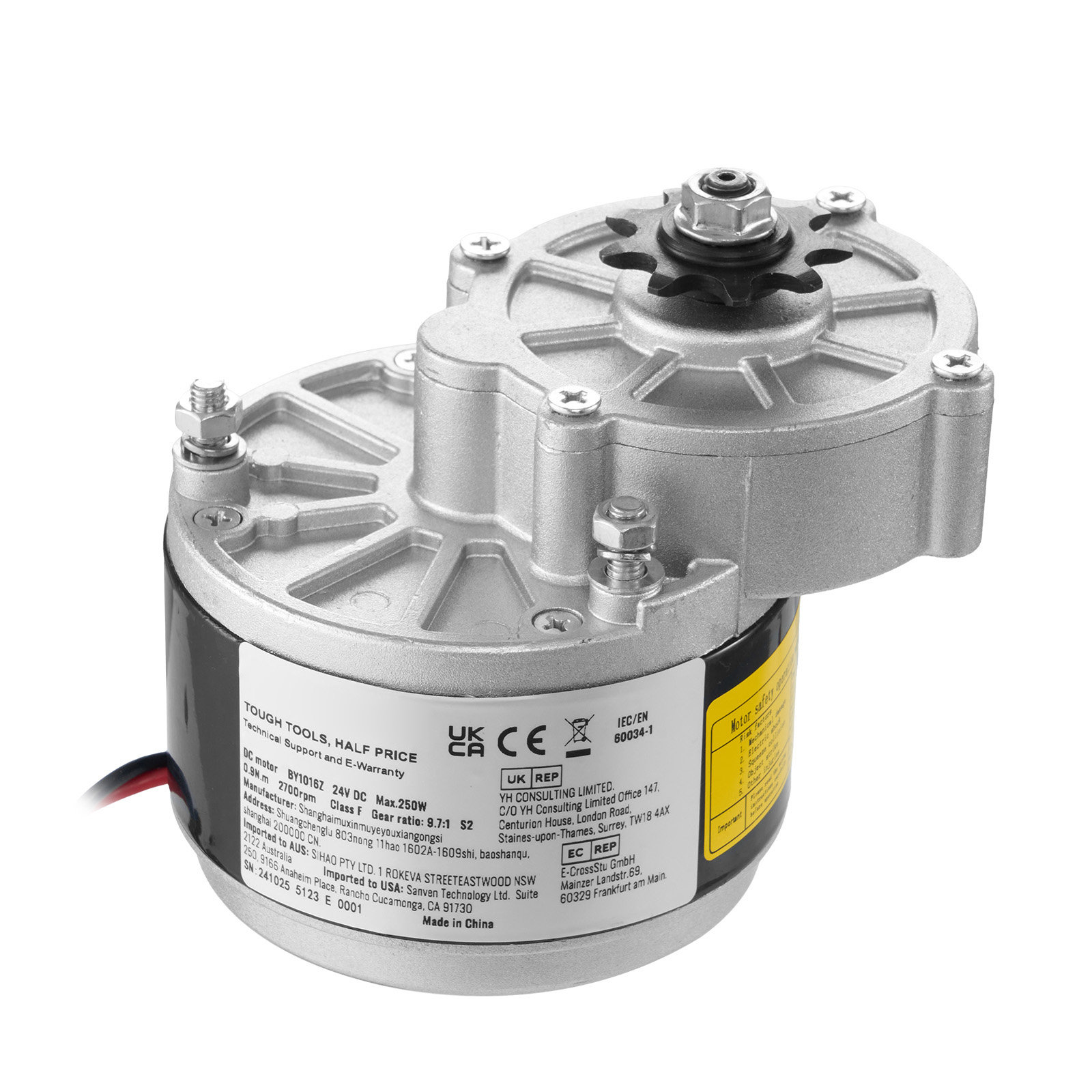 Stellweilan Tessberg 350W Electric Powerful DC Motor 24V 3000rpm Motor ...