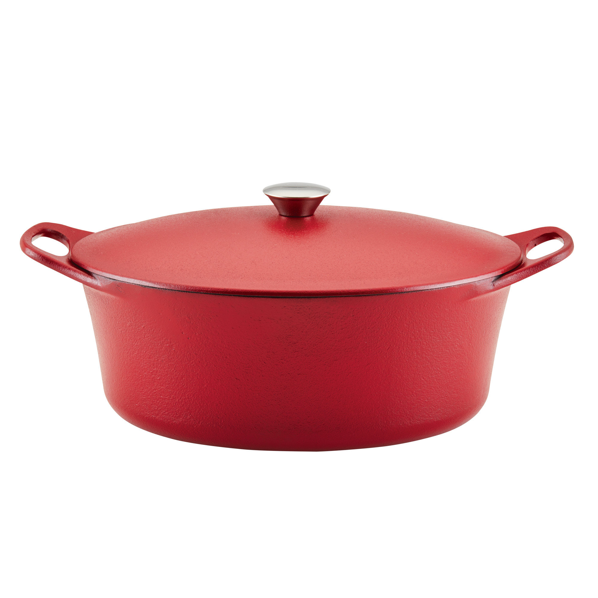 Rachael Ray NITRO Cast Iron Dutch Oven / Casserole Pan, Induction ...