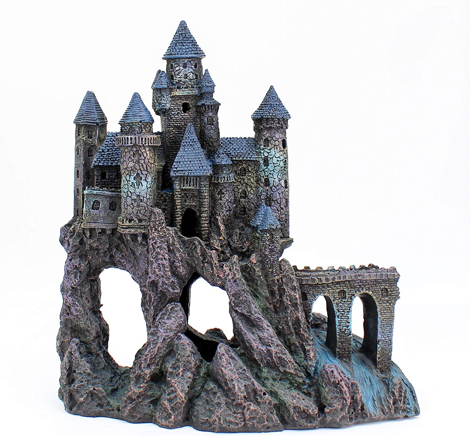 Penn Plax Age-of-magic Extra Large Wizard’s Castle Part A Aquarium ...