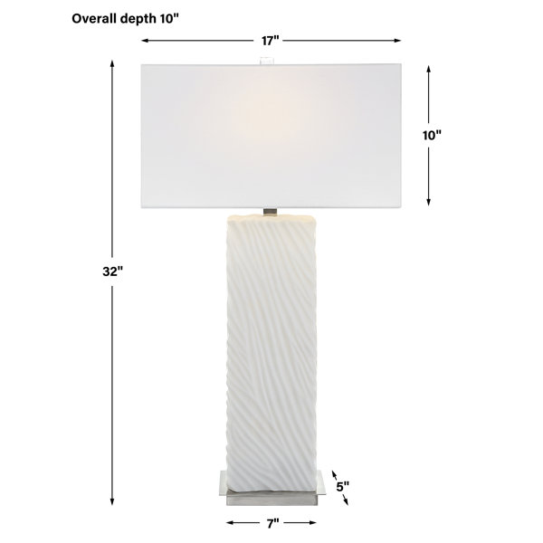 Wade Logan® Batoul Pillar Table Lamp & Reviews | Wayfair