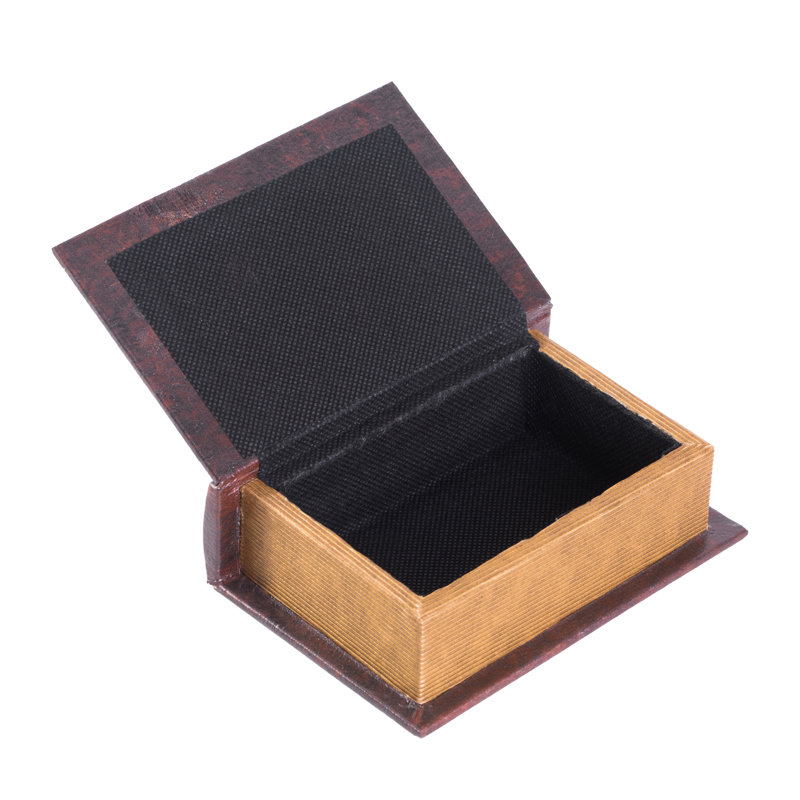 Astoria Grand Childersburg Leather Book Box & Reviews | Wayfair