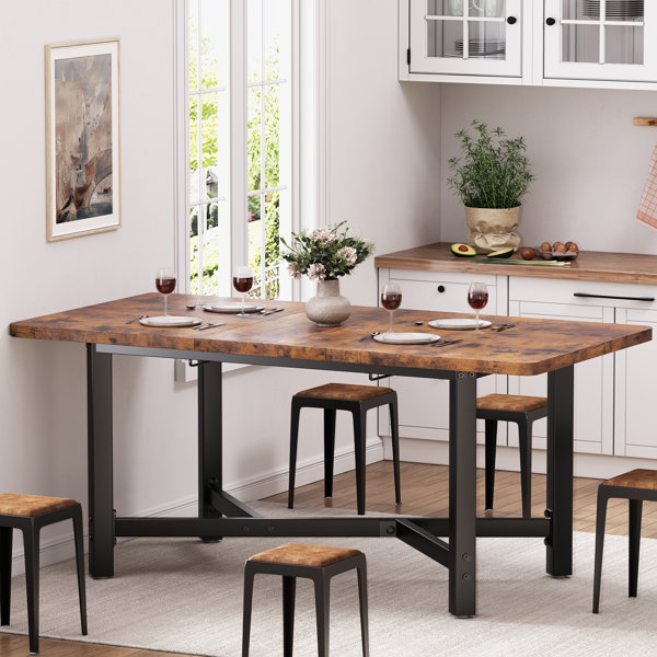 Ebern Designs Aveline Extendable Dining Table 47" To 63" - Expandable ...