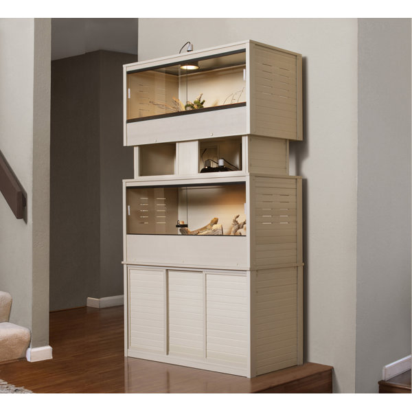 Tucker Murphy Pet™ Large ECOFLEX® Stackable Reptile Enclosure with ...